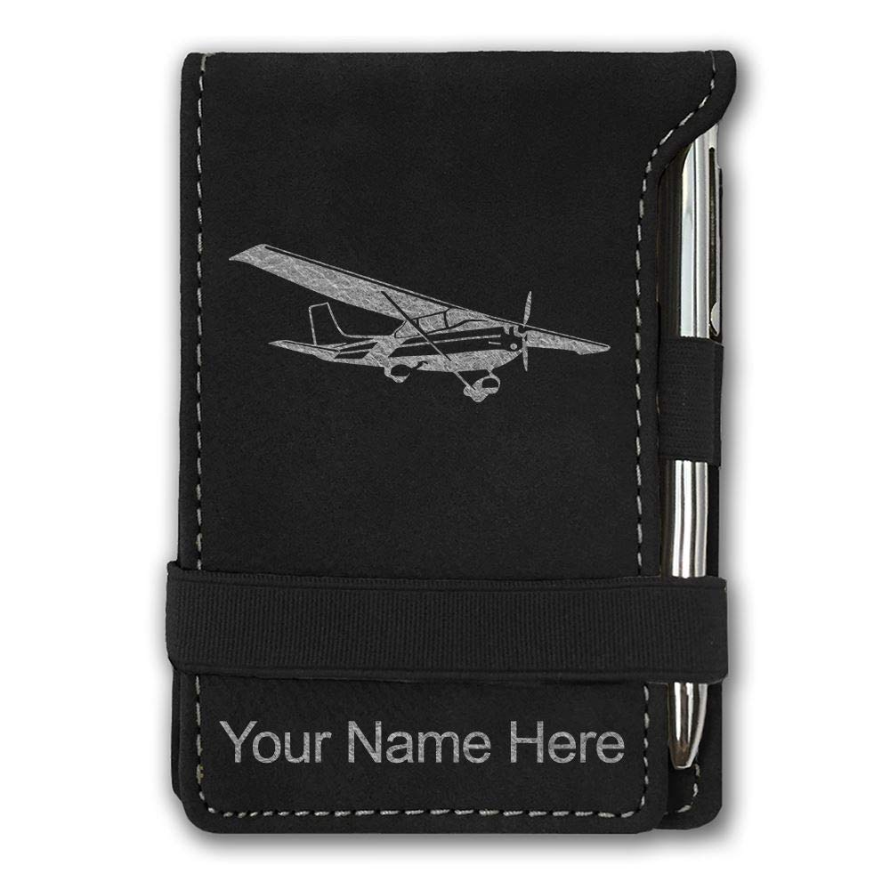 Amazon.com : LaserGram Mini Padfolio with Notepad and Pen, High Wing ...