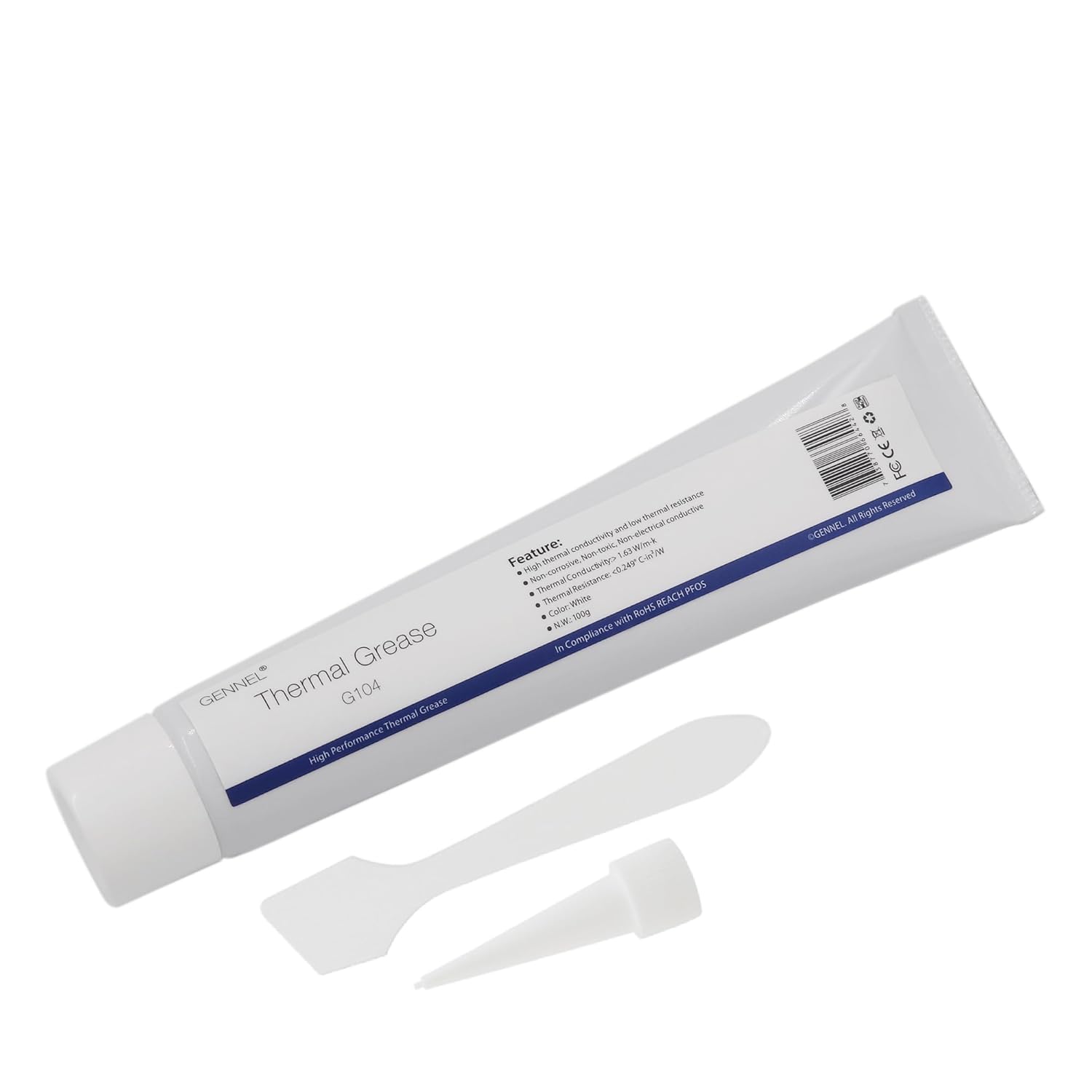 GENNEL G104 100g Tube White Thermal Grease Paste for Nepal | Ubuy