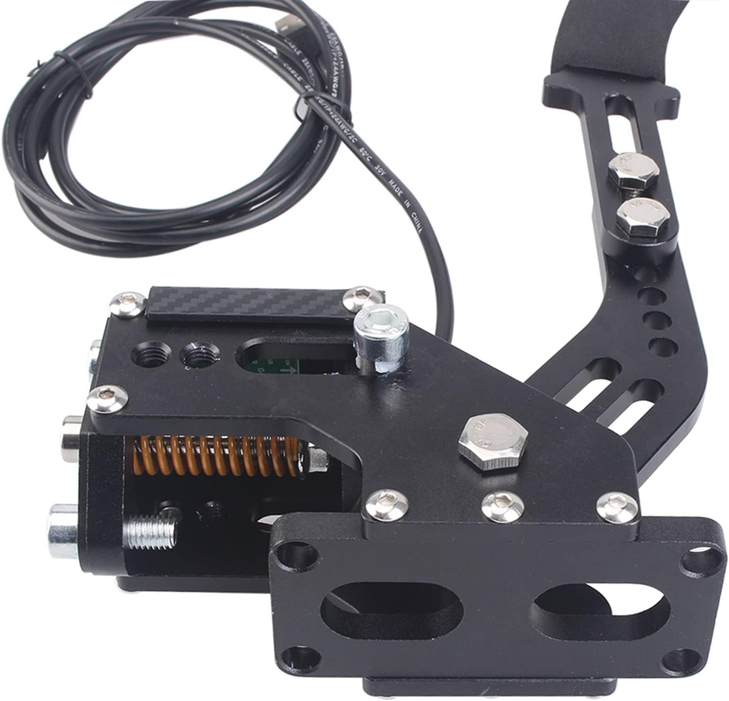 Amazon.com: Racing Game USB Handbrake Brake System 14 Bit Hall Sensor ...