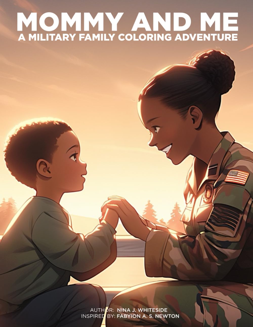 Mommy and Me: Empowering Military Family Bonds: An Educational Coloring ...