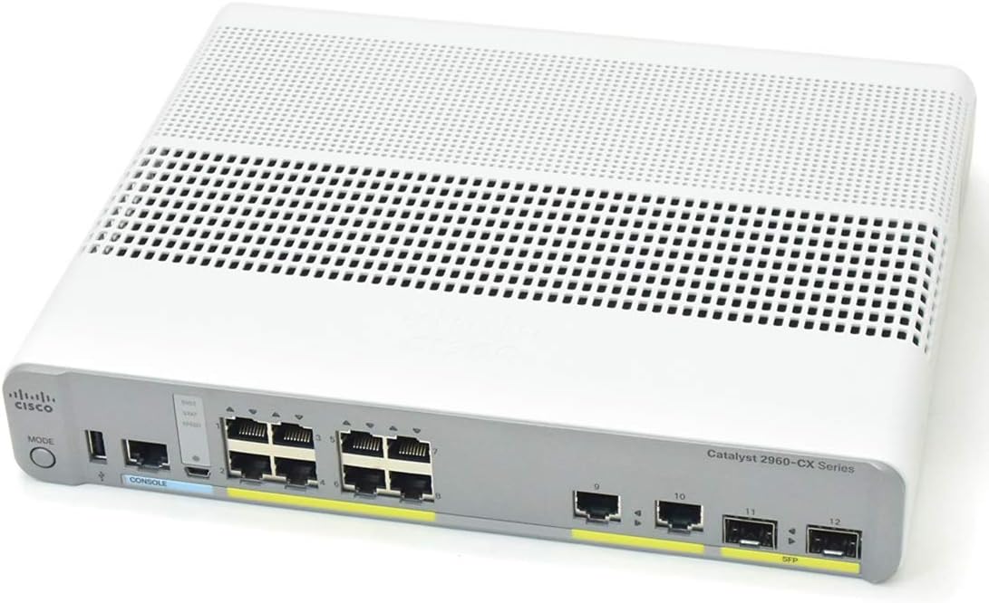 Amazon.com: Cisco Systems WS-C2960CX-8TC-L Catalyst 2960-CX 8 Port Data ...