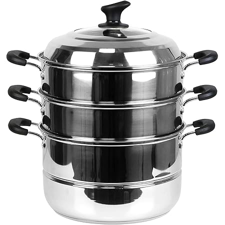 Commercial Big Size Momo Steamer Non Electric Stainless Steel Cookware ...