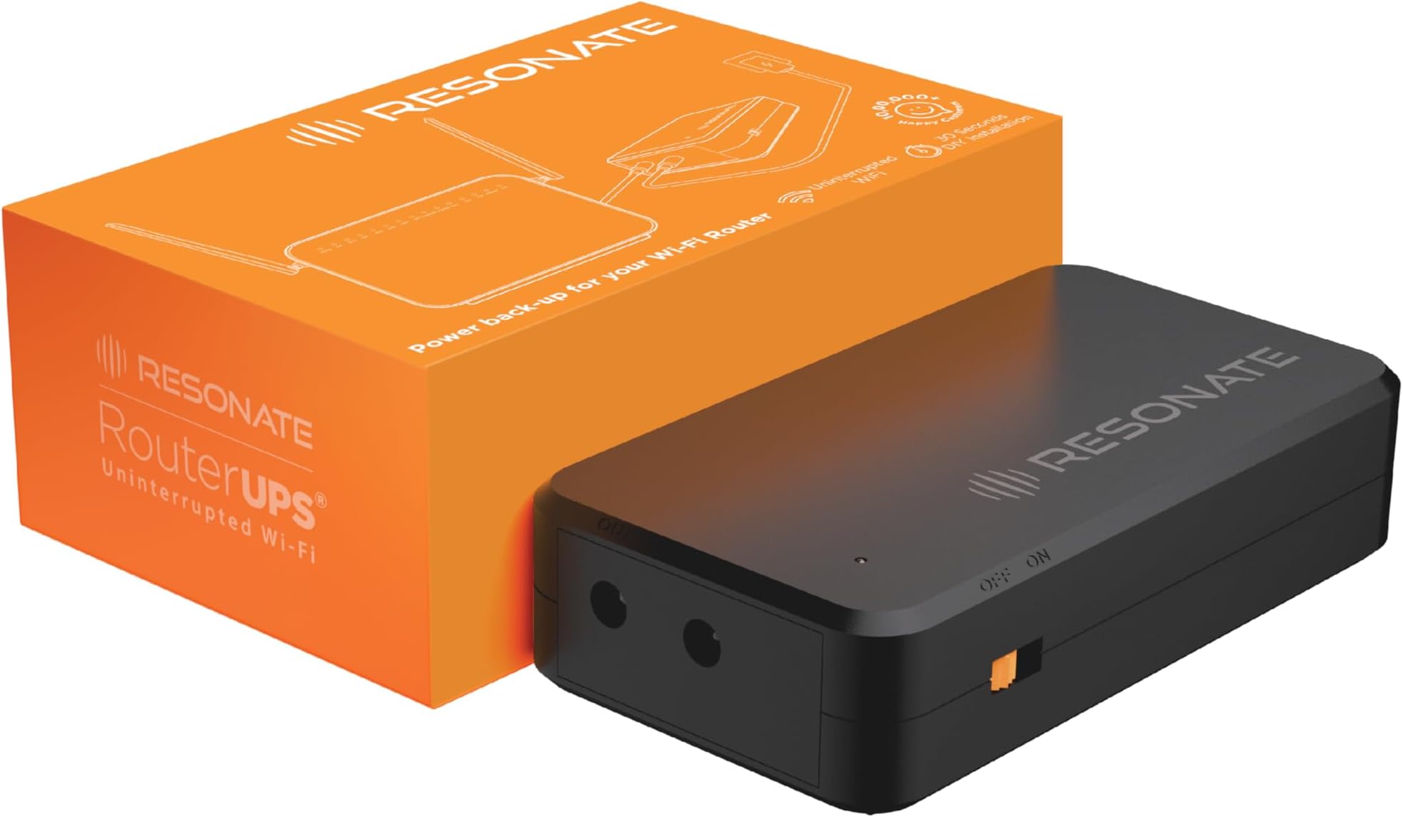Resonate RouterUPS® Gen2 | Original Router UPS for 12V WiFi Router ...