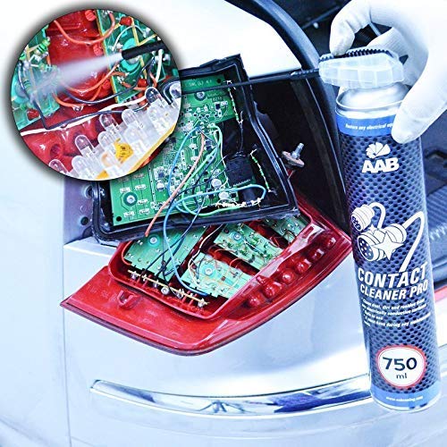 AAB Contact Cleaner PRO 750ml – Powerful Contact Cleaning Agent ...