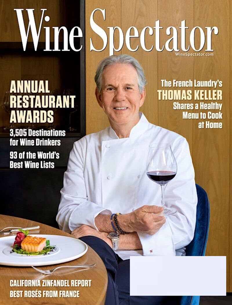 WINE SPECTATOR Magazine August 31, 2023 THOMAS KELLER Cover: Amazon.com ...