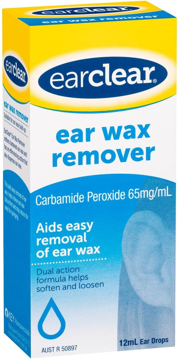 Ear Clear Ear Wax Removal Drops : Amazon.com.au: Health, Household ...