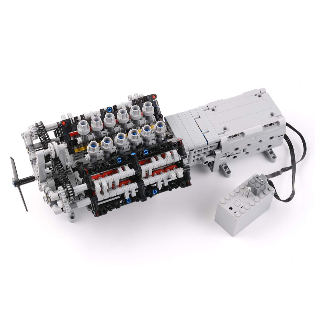 Buy PEXL Technic Power Functions Motor Building Set, 48 Air Valve 12 ...