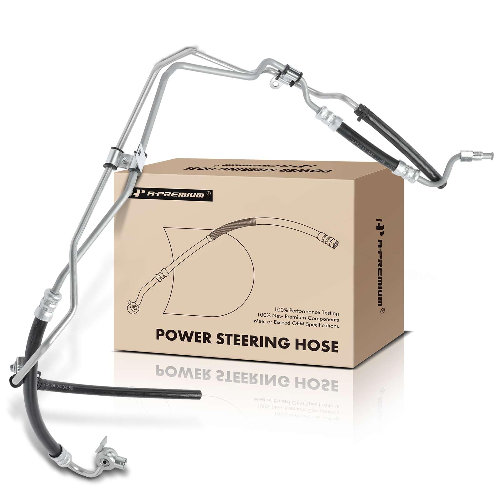 Amazon.com: A-Premium Power Steering Pressure & Return Hoses Line ...