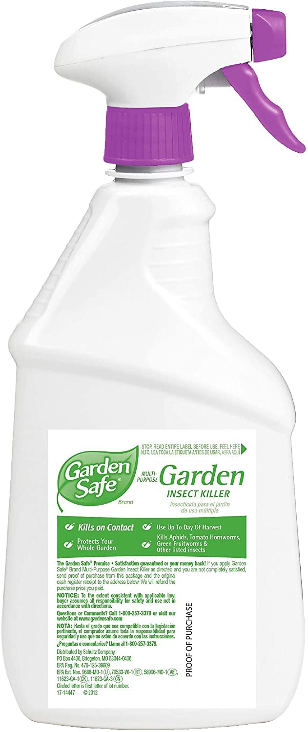 Amazon.com: Garden Safe Multi-Purpose Garden Insect Killer, Ready-to ...