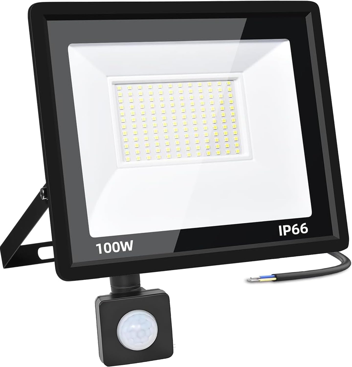 LED Flood Lights Outdoor, 100W 10000LM Security Lights Outdoor Motion ...