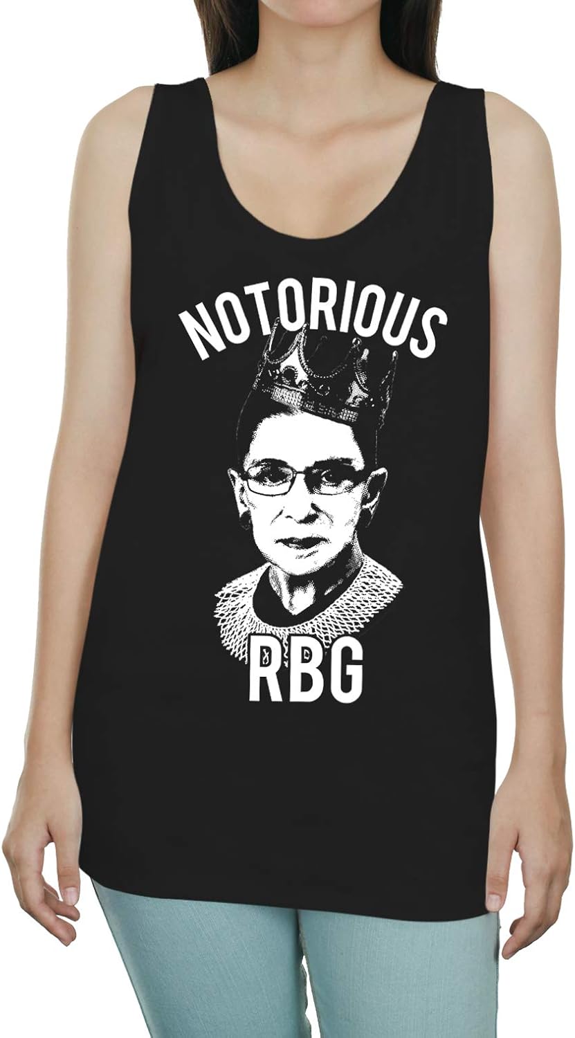 Amazon.com: Wearuz Ruth Bader Ginsburg Notorious RBG Women Unisex Tank ...
