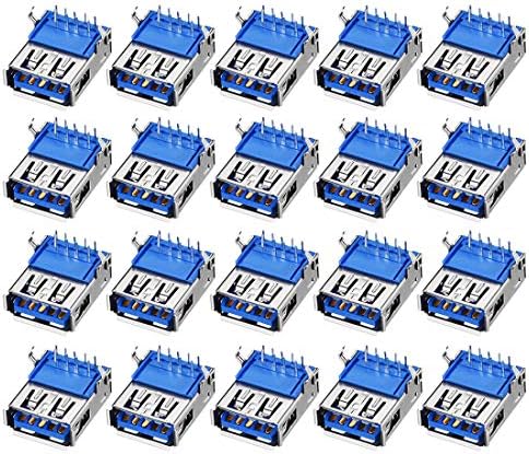 Amazon.com: JTSINERU USB 2.0 Female Male PCB Mount Connector Assortment ...