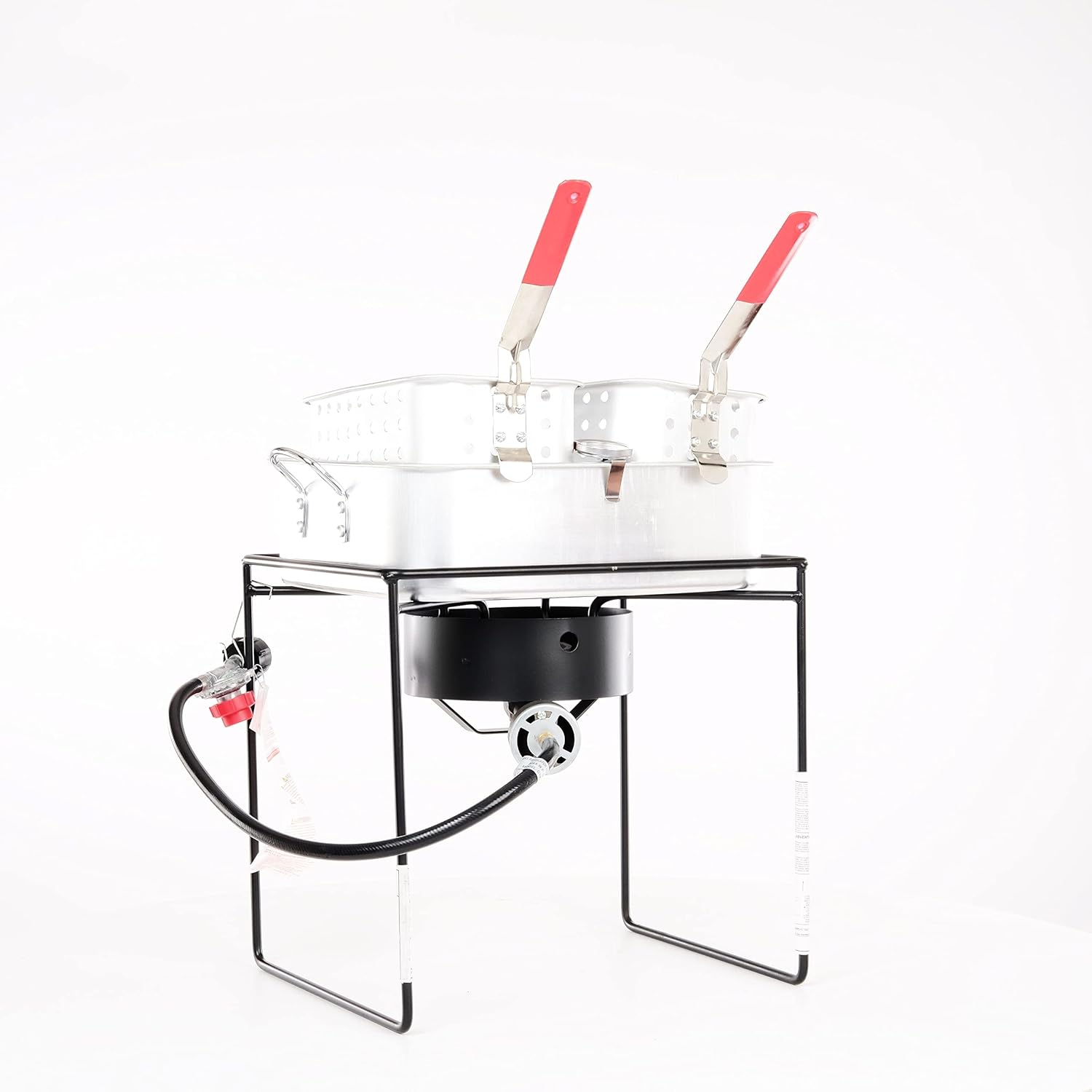 King Kooker 1618 16-Inch Propane Outdoor Cooker with Aluminum Pan and 2 ...