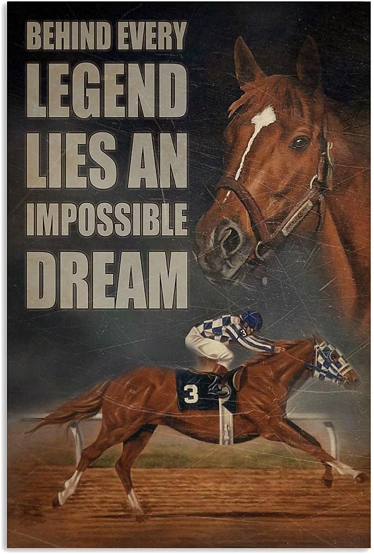 Amazon.com: 500 Piece Wooden Puzzle for Adults Secretariat Quote Jigsaw ...