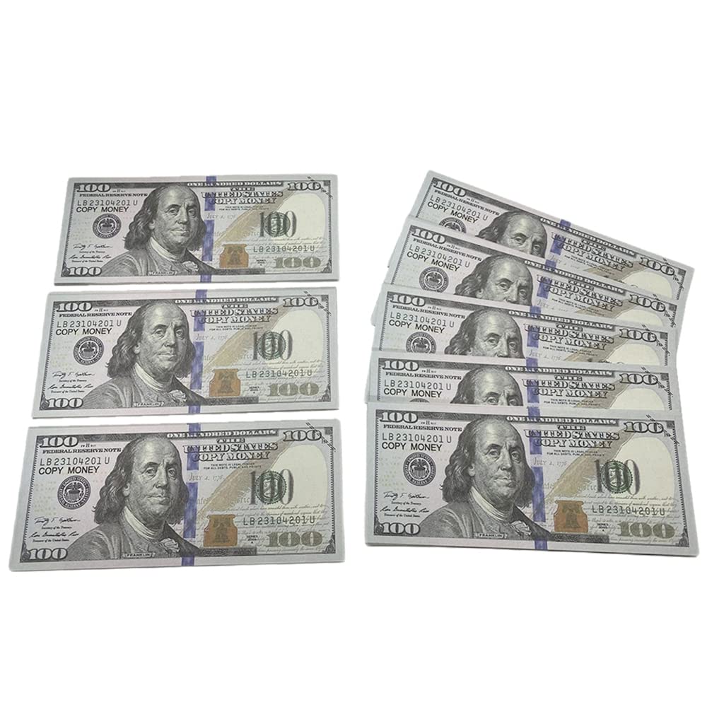 Buy Lefree Copy Money Movie Money 100 Dollar Prop Money Fake Money ...