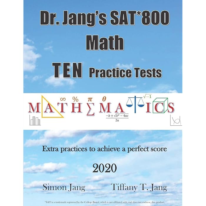 Buy Dr. Jang’s SAT* 800 Math Ten Practice Tests Online at desertcart INDIA