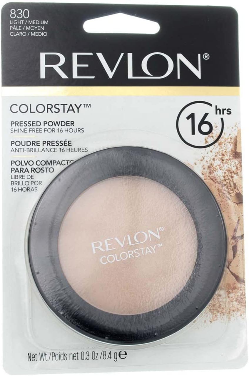 Amazon.com: Revlon ColorStay Pressed Powder, Light/Medium [830] 0.30 oz ...