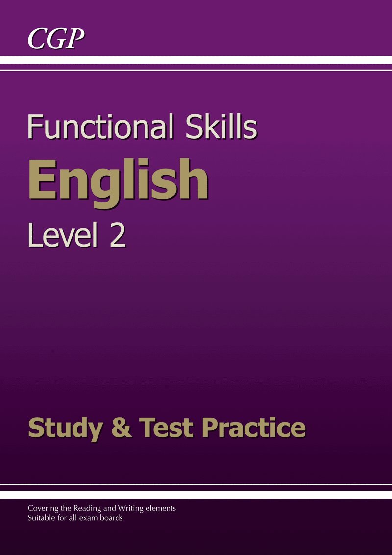Functional Skills English Level 2 - Study and Test Practice: Parsons ...
