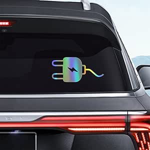 Amazon.com - Dreothy 2Pack Charging Plug Vinyl Decal Stickers for Cars ...