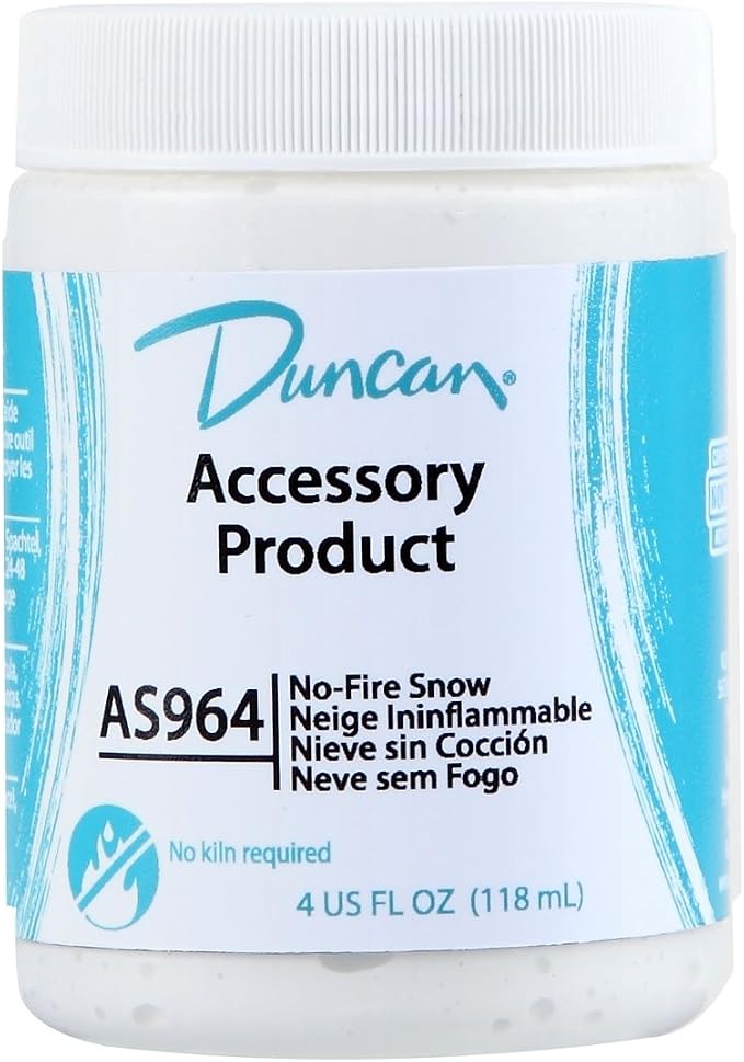 Amazon.com: Duncan No-Fire Snow 4 oz. jar : Arts, Crafts & Sewing