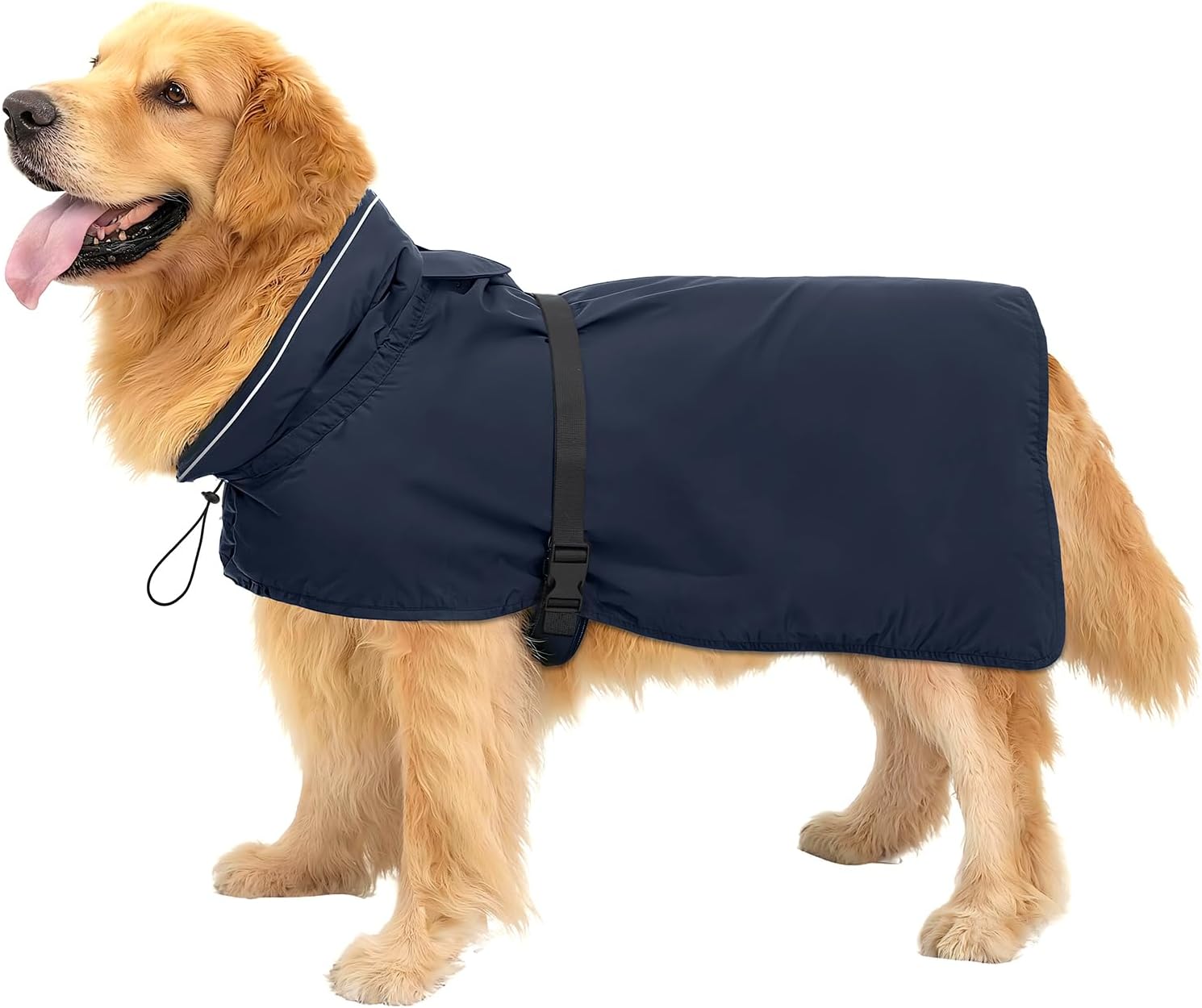 Zellar Waterproof Dog Rain Coat, Adjustable and Lightweight with ...