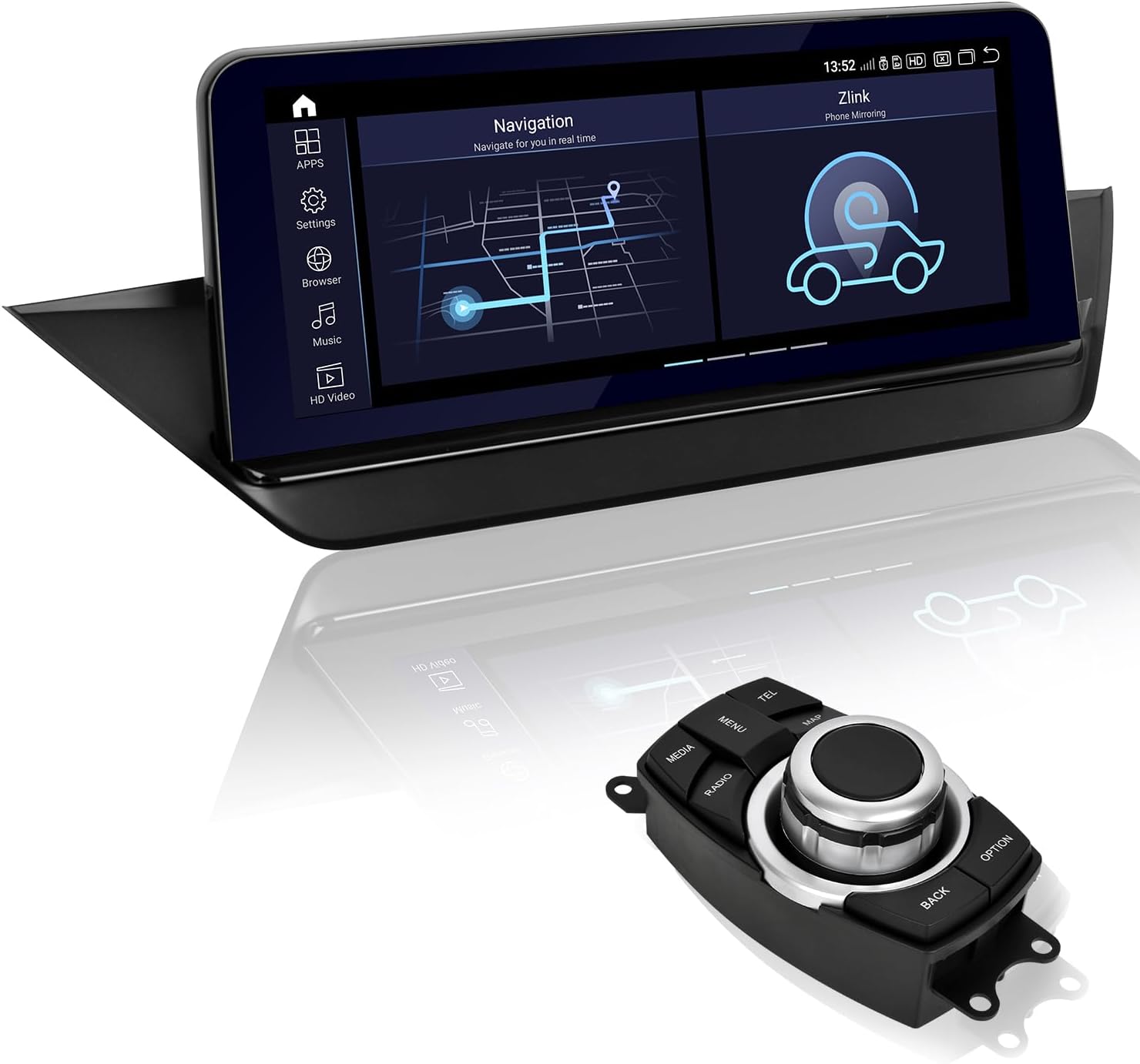 Amazon.com: PEMP 10.25" E84 Android 13 IPS 1920x720 Blue Anti-glared HD ...