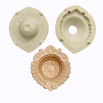 Diya Making Mold/Mould, (PN 16) : Amazon.in: Home & Kitchen