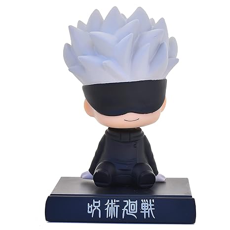 SRISH Jujutsu Kaisen GOJO SATORU | Bobblehead, Action Toy Figurine ...