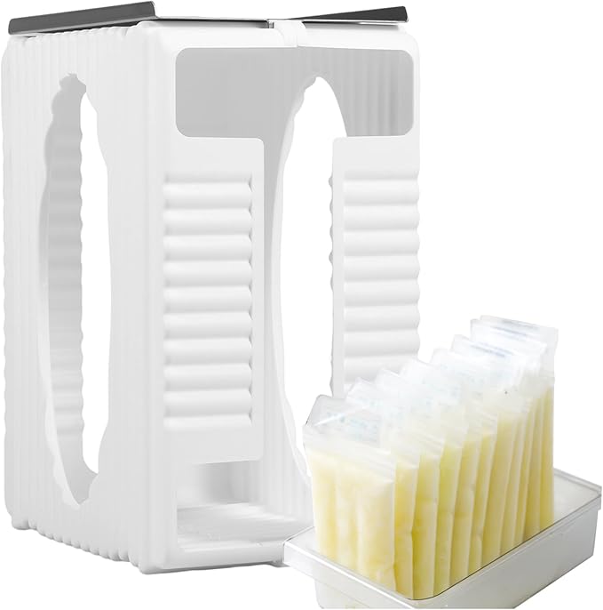 Amazon.com: Freeze Organizer and Tower for Breastmilk Storage Bags ...