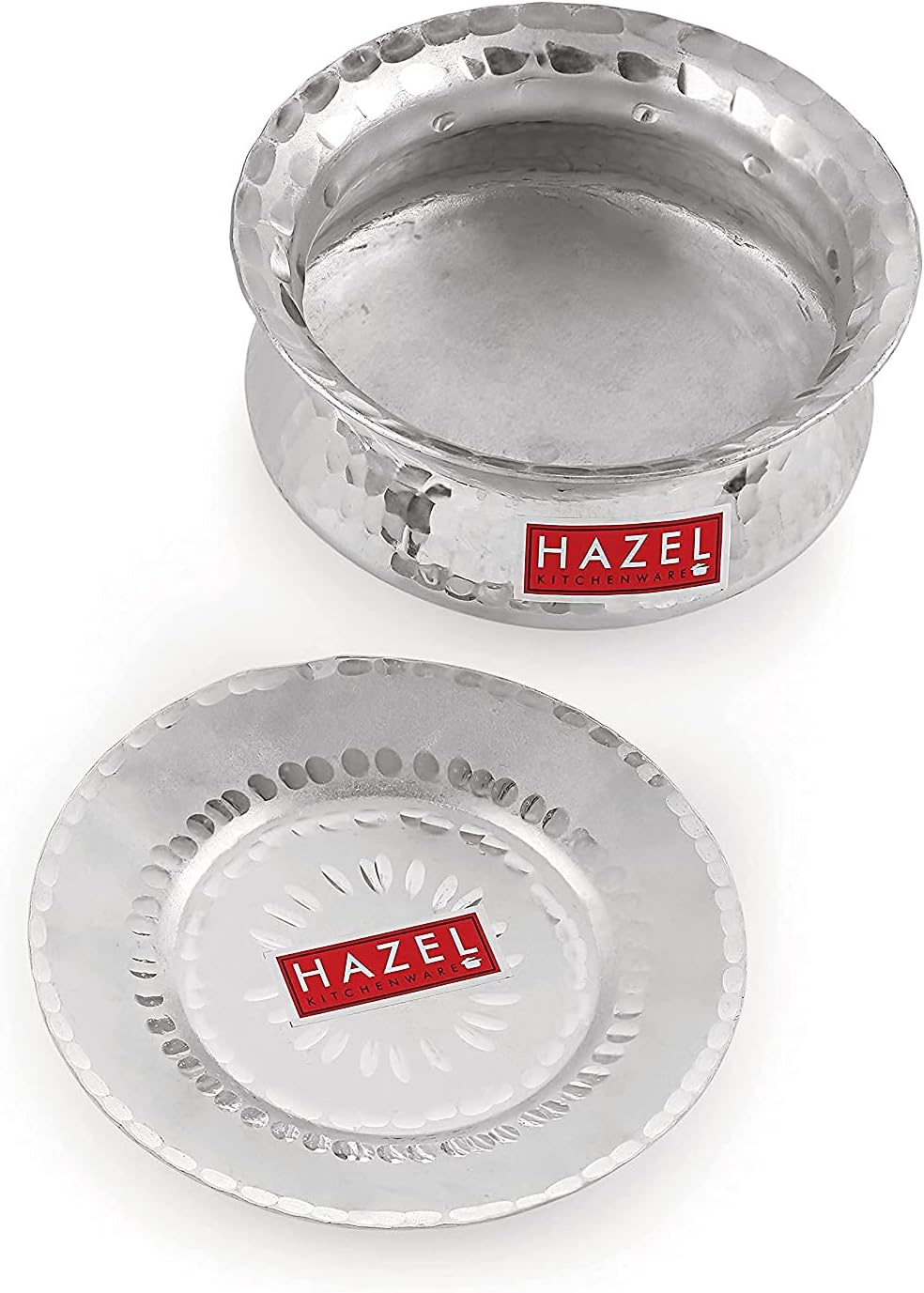 Amazon.com: Biryani Handi With Lid - Aluminium Hammered Cooking Pot for ...