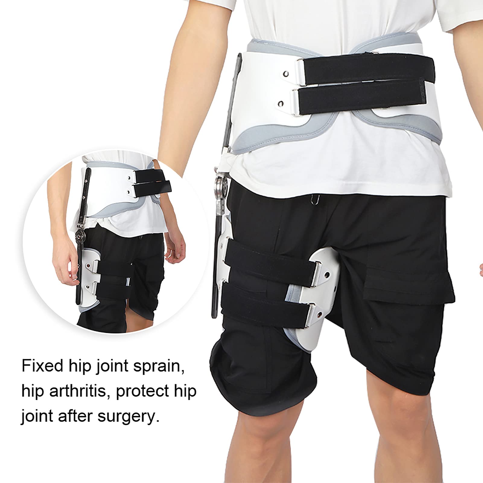 Saluaqui Abduction Hip Brace, Hip Orthosis Support, Hip Joint ...