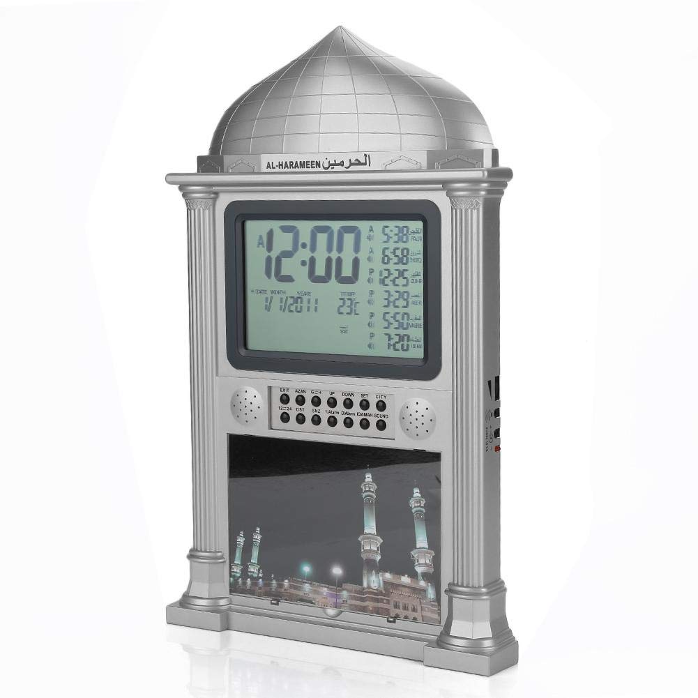 Premium Islamic Azan Alarm Clock,Plastic Automatic Muslim Azan Prayer ...