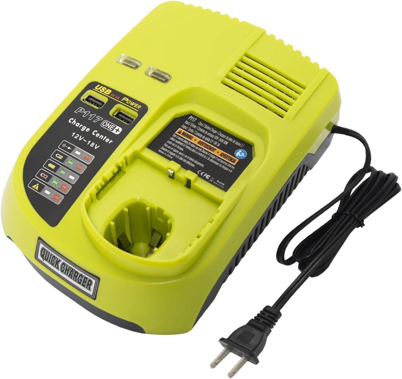 Amazon.com: TTI 18-Volt Ryobi Charger PCG002, (NO Retail Packaging ...