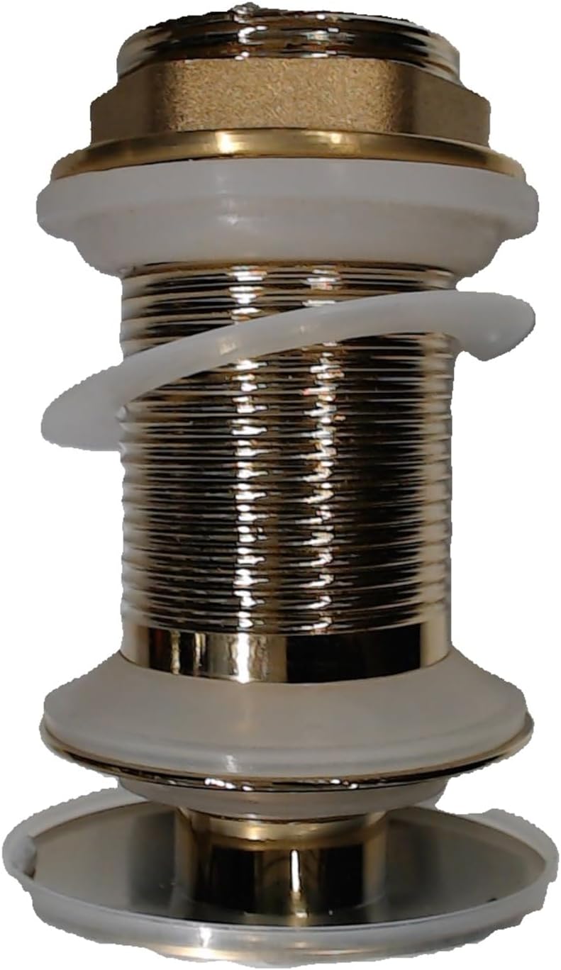 Basin Sink Waste Slotted Pop Up Click Clack Sprung Plug with Overflow ...