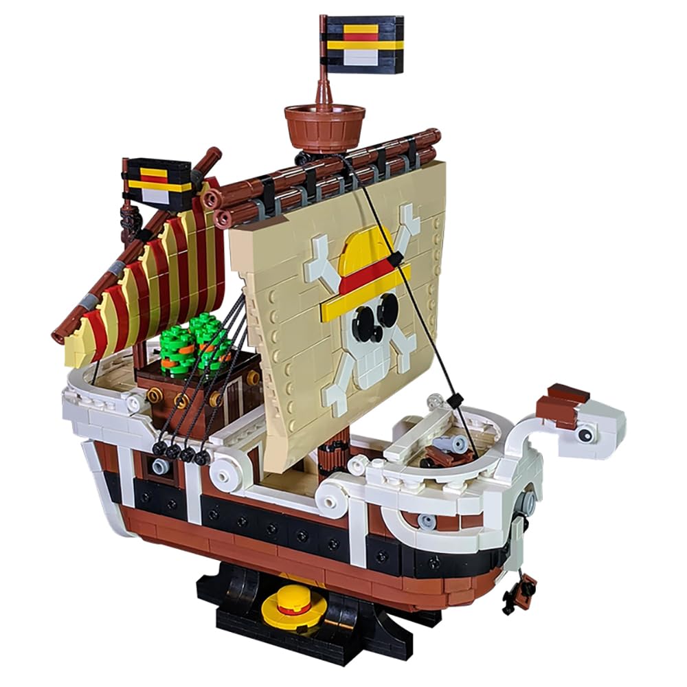 Amazon.com: Going Merry Ship Building Block Set, Creative Toy Model ...