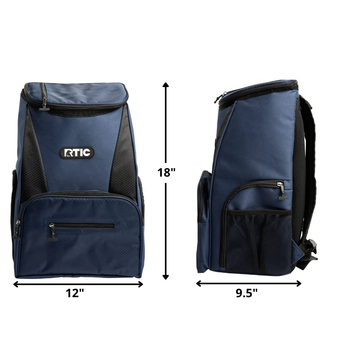 Snapklik.com : Lightweight Backpack Cooler, Navy & Black, 15 Can ...