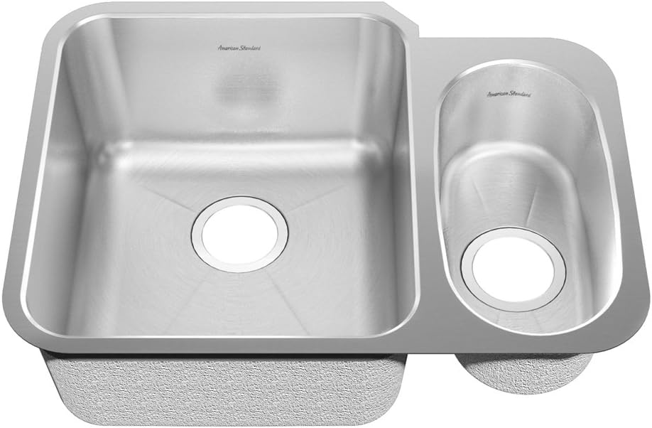 American Standard Creased Comb Undrmnt Sink Stainless Steel - Amazon.com