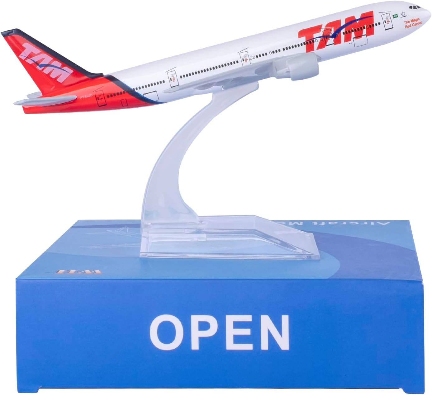 Amazon.com: Caskywing 1/400 Scale TAM 777 Model Diecast Model Airplanes ...