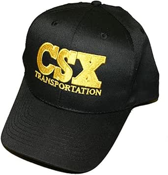 Daylight Sales CSX Transportation Embroidered Hat [hat22] Black at ...