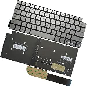 Laptop Replacement Keyboard Compatible for Dell Latitude 3301 3410 ...