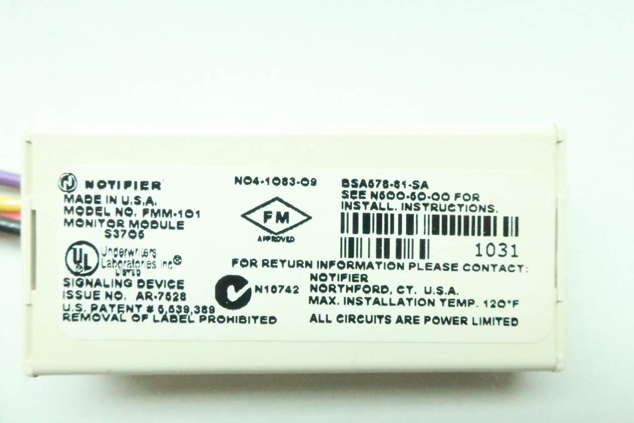 Notifier Mini Module Promo Mini Monitor Module Notifier Fmm-101 Fmm101 ...
