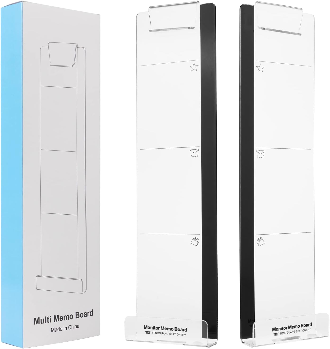 Amazon.com : Monitor Memo Board,Monitor Sticky Note Holder,Computer ...