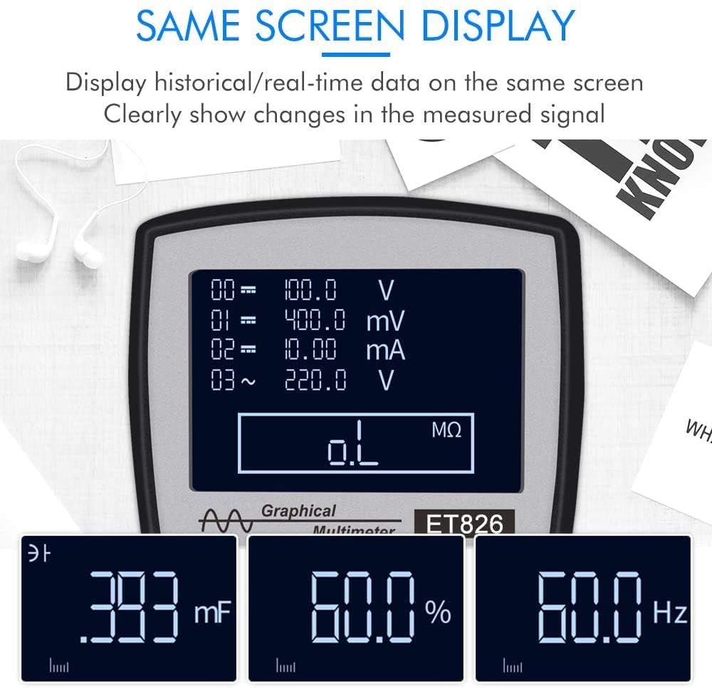 Snapklik.com : Oscilloscope Multimeter, 2-in-1 Intelligent Digital ...