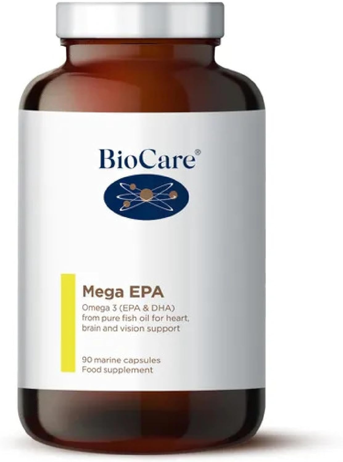 BioCare - Mega EPA Pure Fish Oil - Omega-3 Fatty Acids - Supports Heart ...