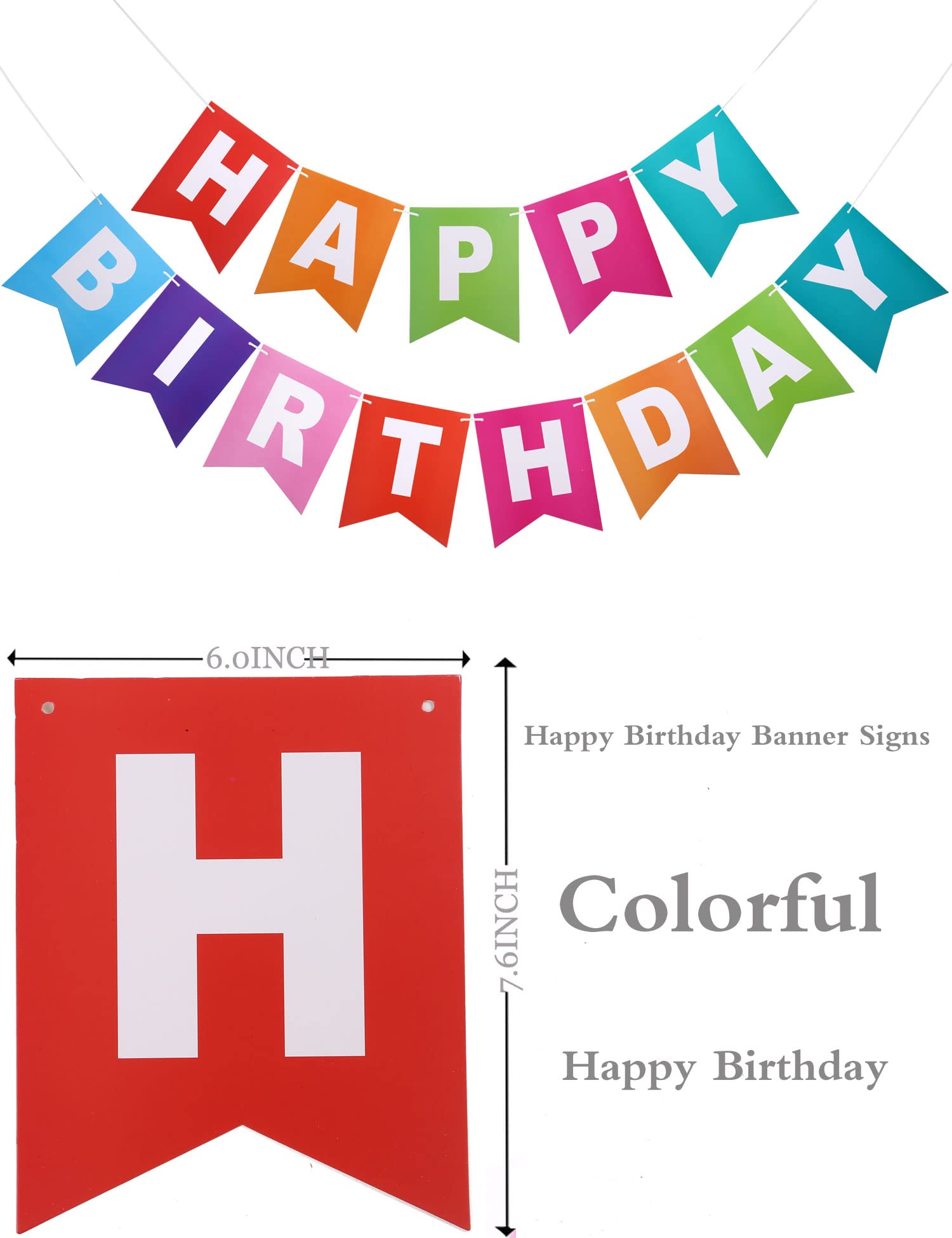 Printable Happy Birthday Signs To Color