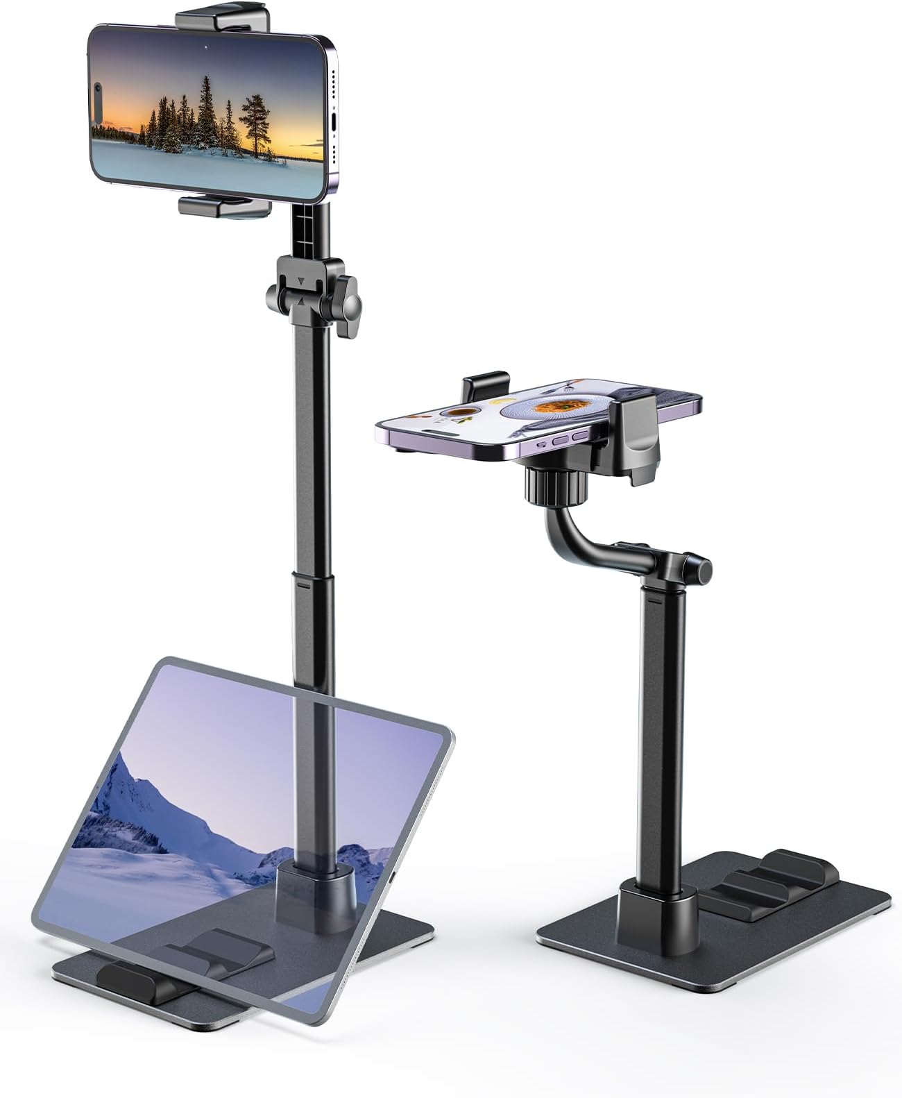 Amazon.com: Overhead Phone Stand for Desk, [Reinforced Stable Base ...