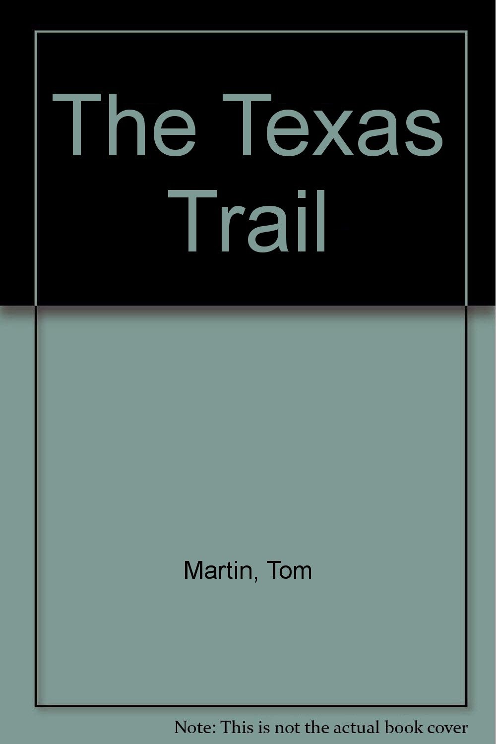The Texas Trail: Tom Martin: Amazon.com: Books