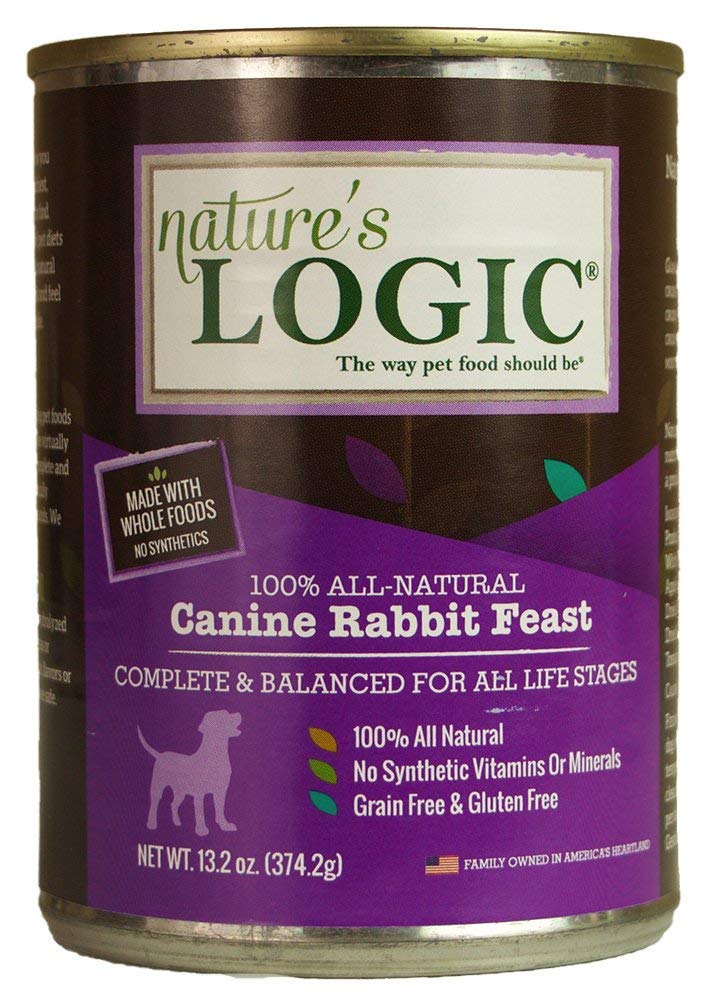 Natures Logic NL00180 Grain-Free Rabbit Feast Wet Dog Food, One Size ...