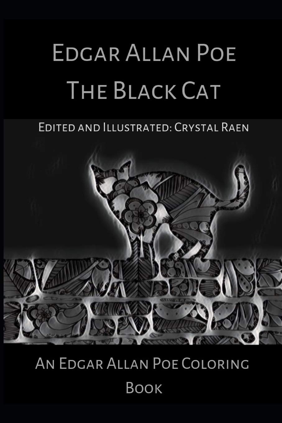 The Black Cat: An Edgar Allan Poe Coloring Book: Poe, Edgar Allan, Raen ...