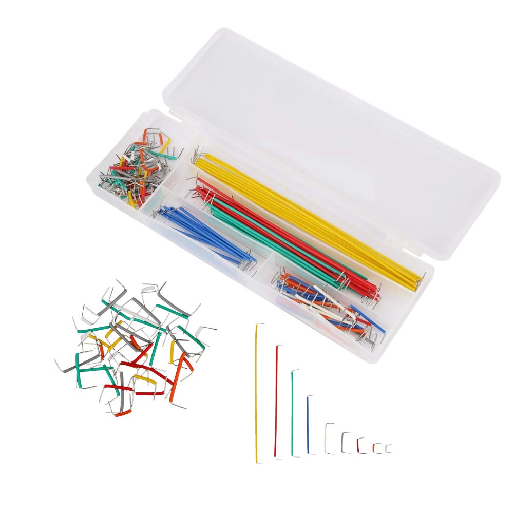 140Pcs Breadboard Jumper Wire, Acogedor Solderless Breadboard Jumper ...